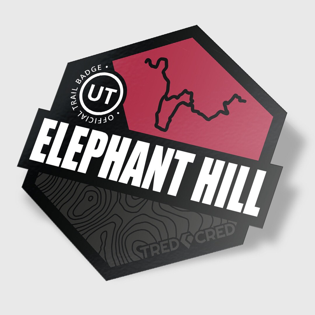 Sticker: Elephant Hill Trail - Etsy