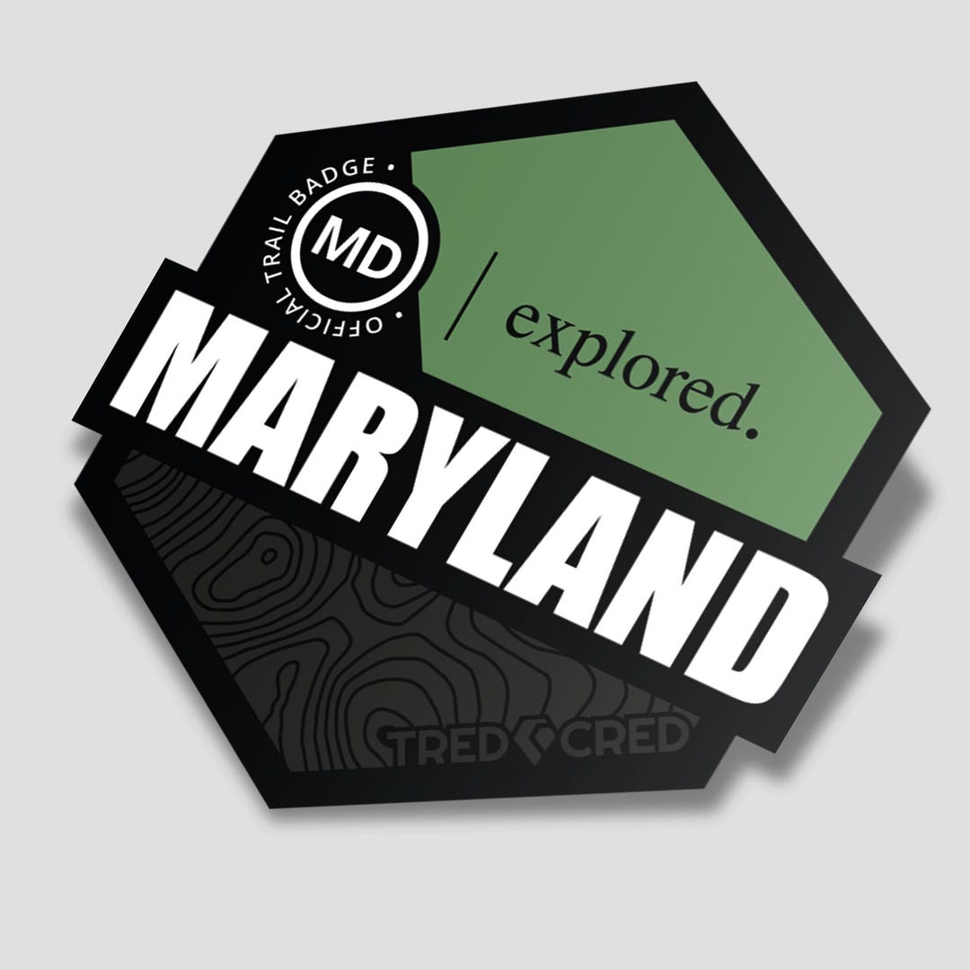 Sticker: Maryland State - Etsy