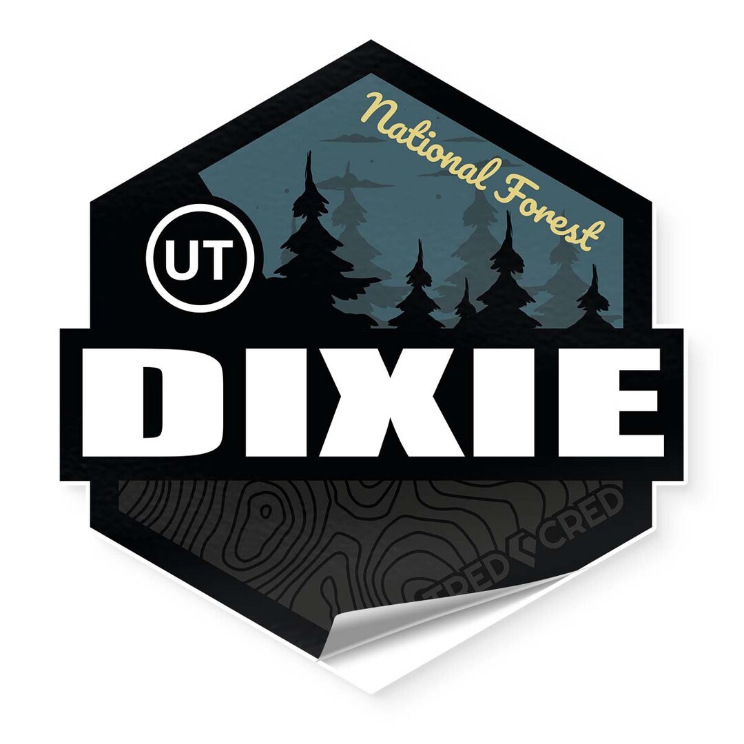 Sticker: Dixie National Forest - Etsy