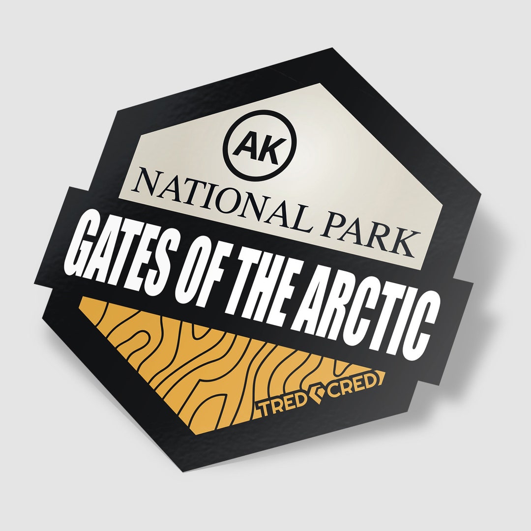 Sticker: Gates of the Arctic National Park - Etsy