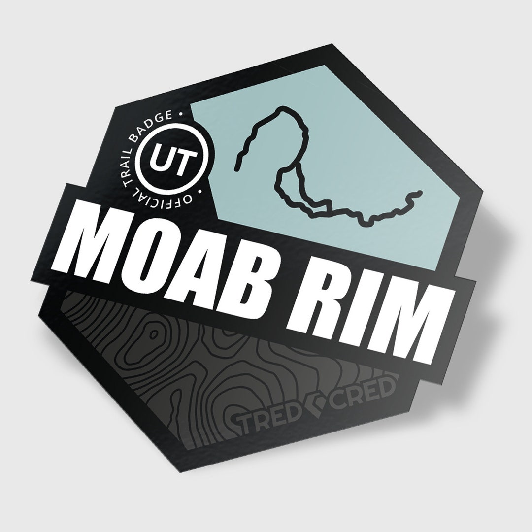 Sticker: Moab Rim Trail - Etsy