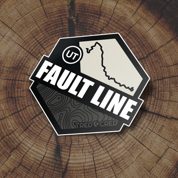 Sticker: Fault Line Trail - Etsy
