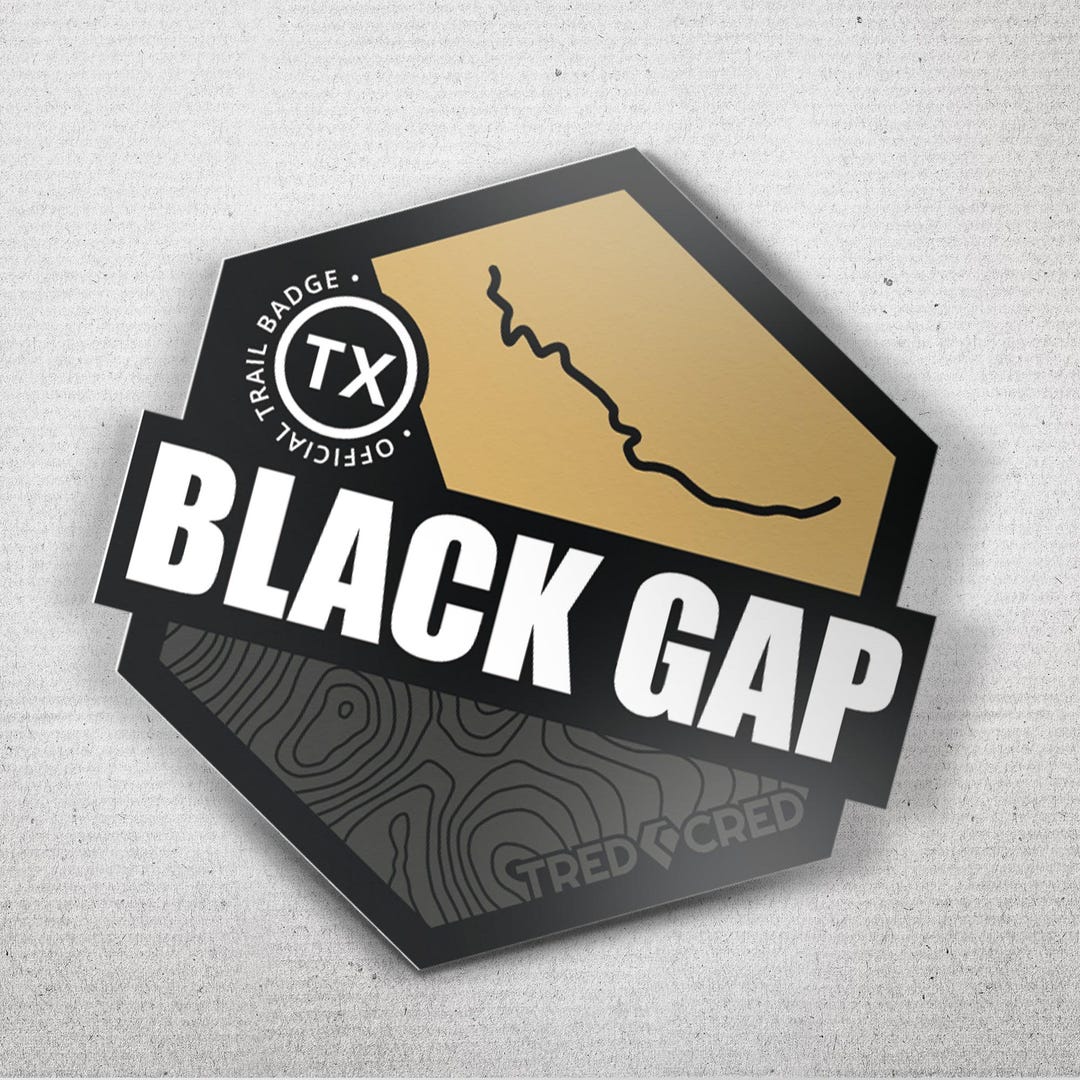 Sticker: Black Gap - Etsy