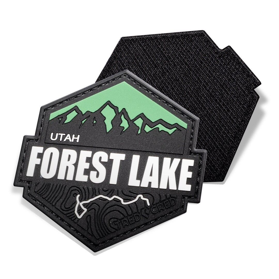 Patch (pvc): Forest Lake - Etsy