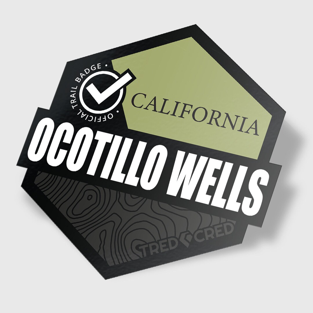 Sticker: Ocotillo Wells - Etsy