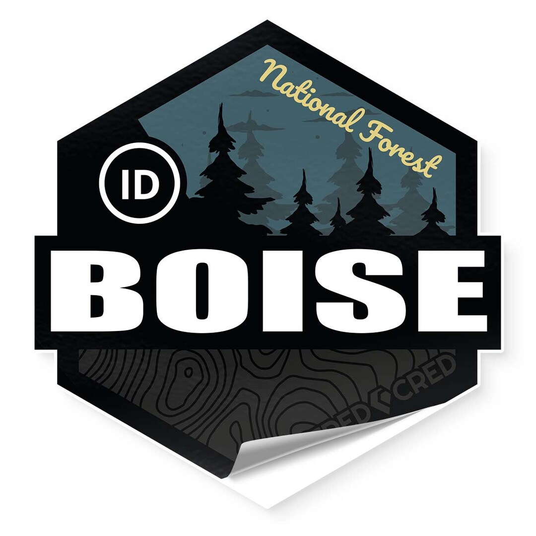Sticker: Boise National Forest - Etsy