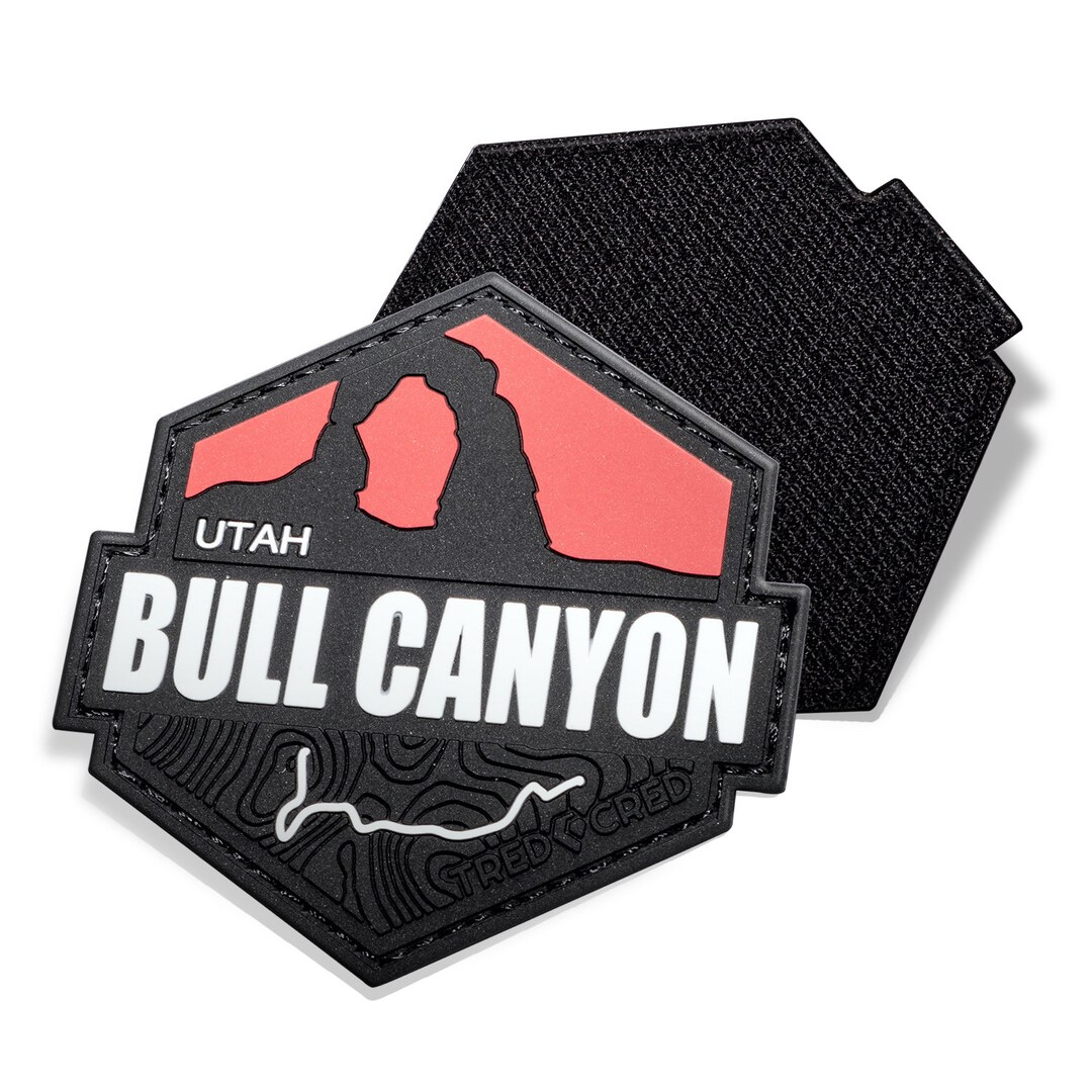 Patch (pvc): Bull Canyon - Etsy