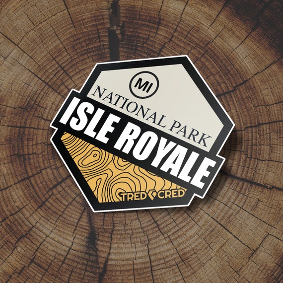 Sticker: Isle Royale National Park - Etsy