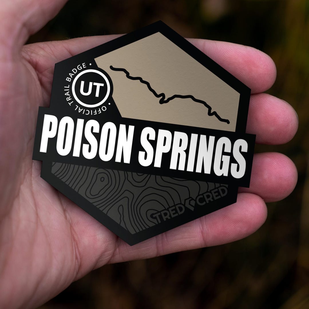 Sticker: Poison Springs Trail - Etsy