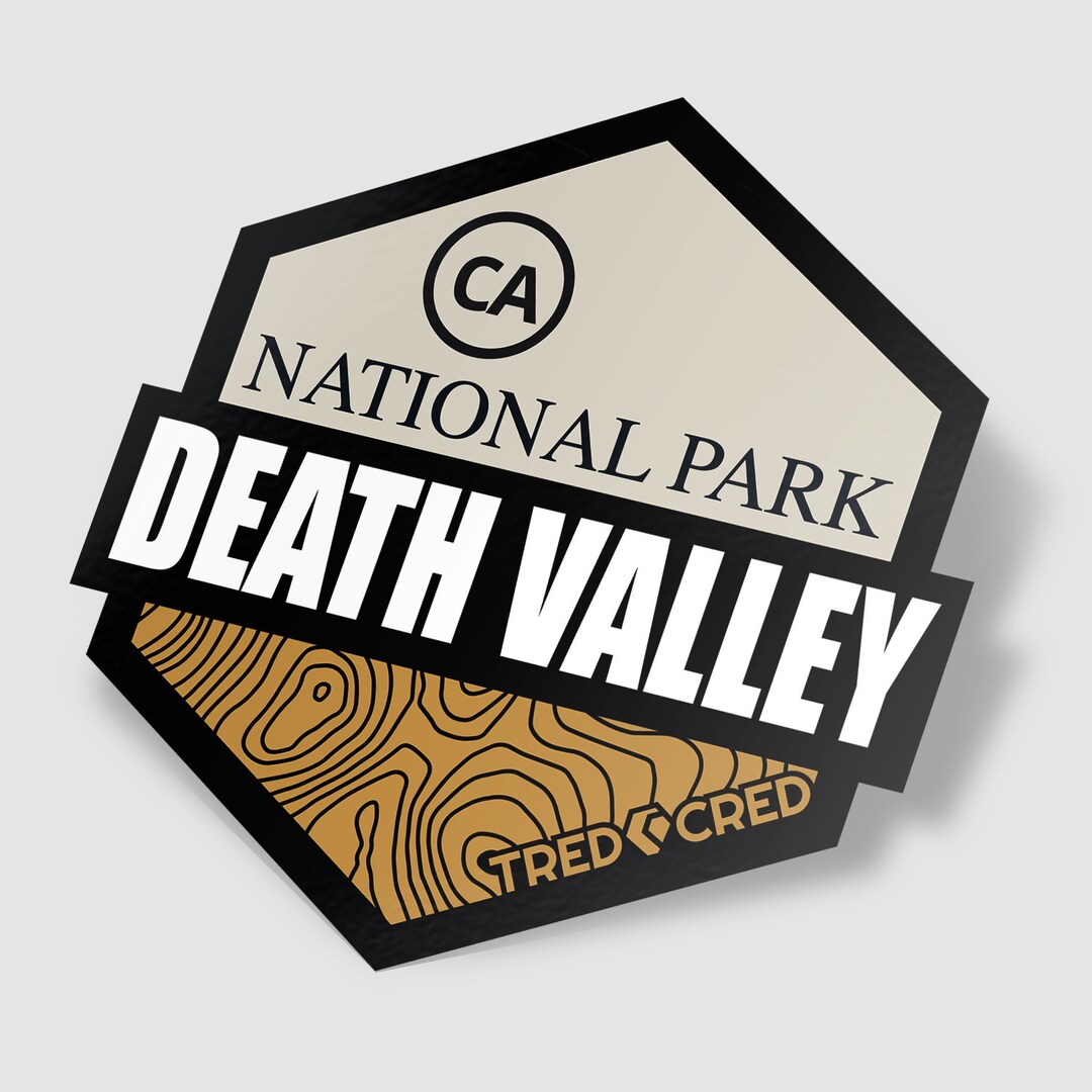 Sticker: Death Valley National Park - Etsy