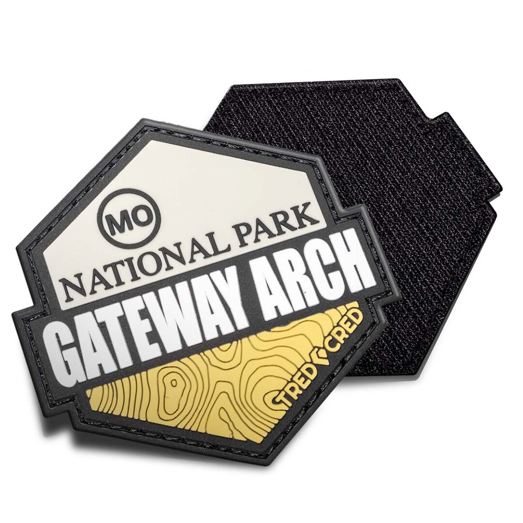 Patch (pvc): Gateway Arch National Park - Etsy