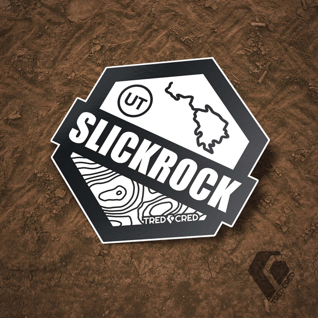 Sticker: Slickrock Mtn. Bike Trail - Etsy