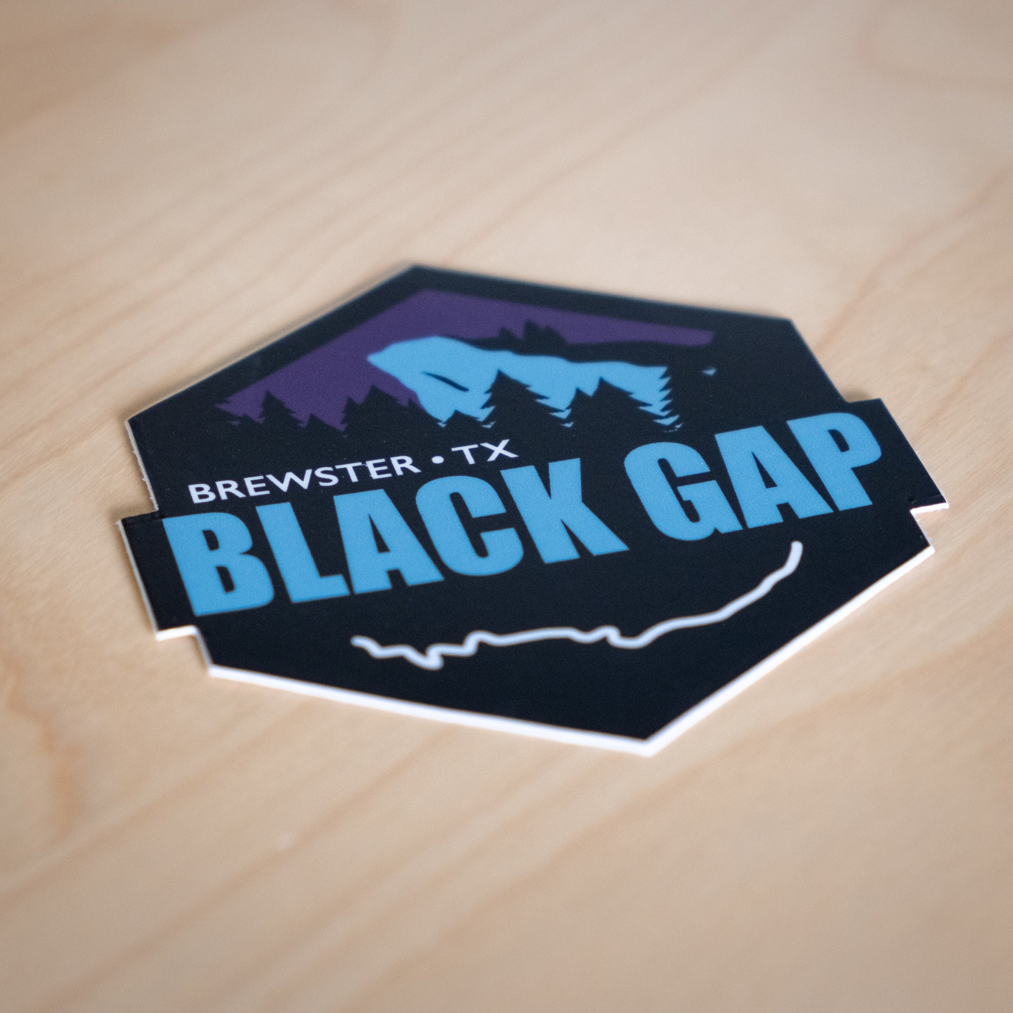 Sticker: Black Gap Trail | Etsy