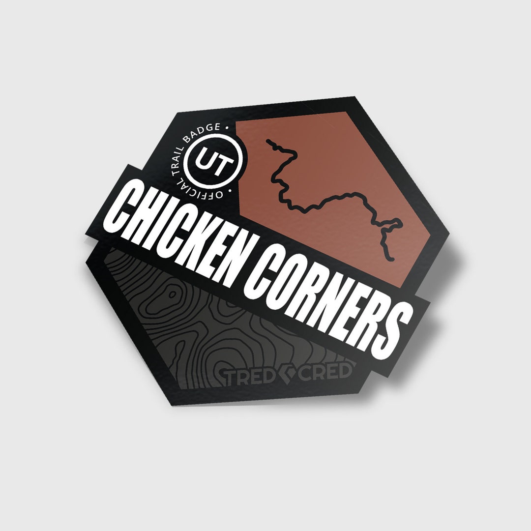 Sticker: Chicken Corners Trail - Etsy