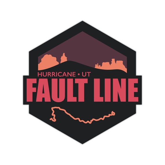 Sticker: Fault Line Trail | Etsy
