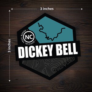 Sticker: Dickey Bell Trail - Etsy