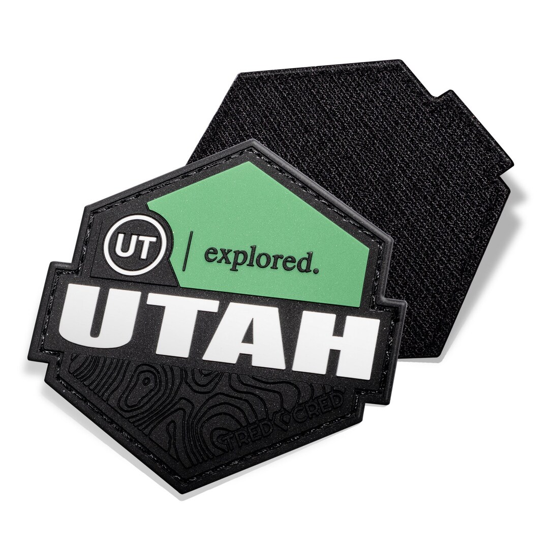 Patch (pvc): Utah State - Etsy