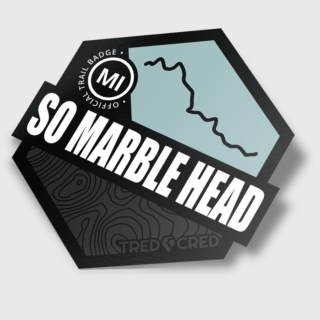 Sticker: South Marblehead Loop Trail - Etsy