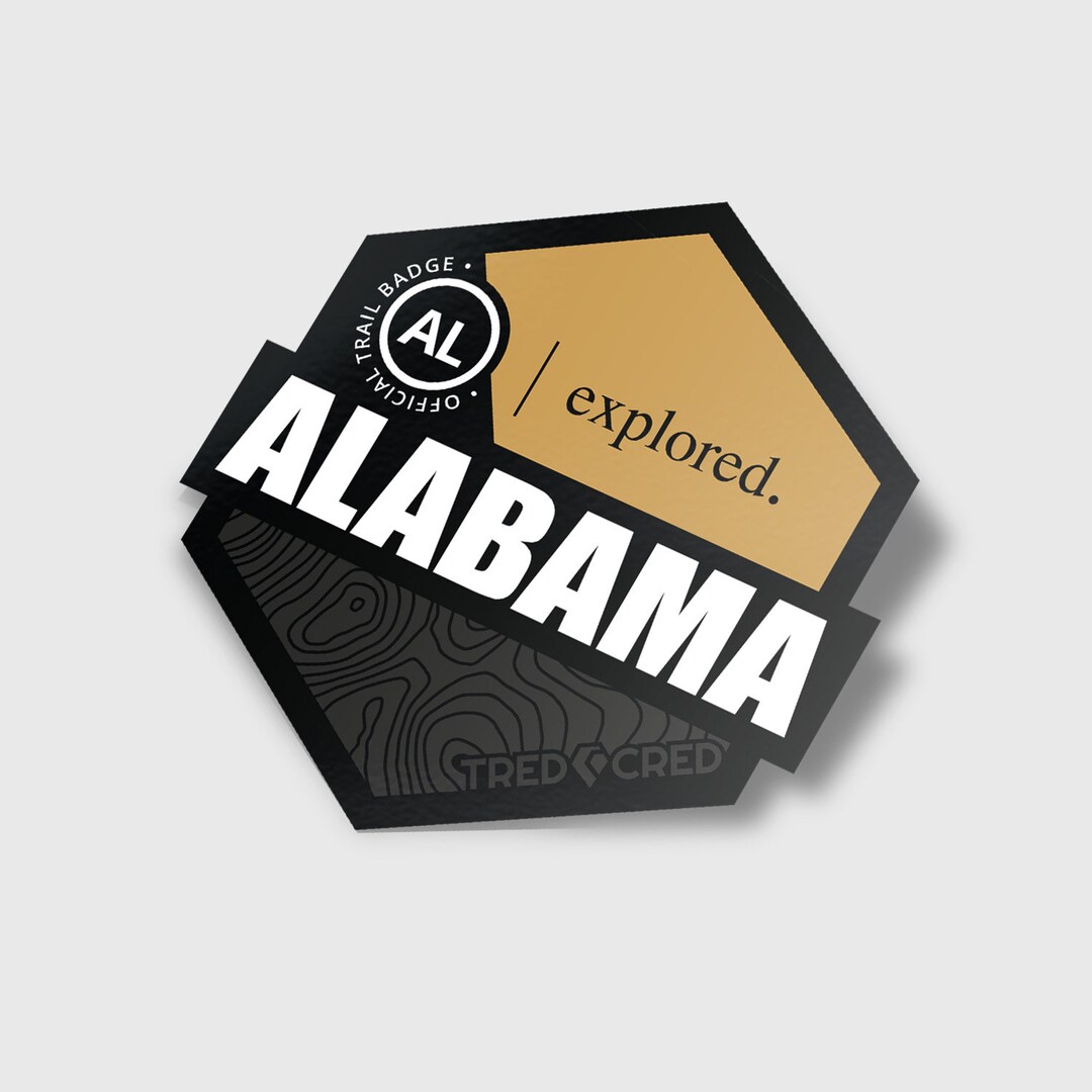 Sticker: Alabama State - Etsy