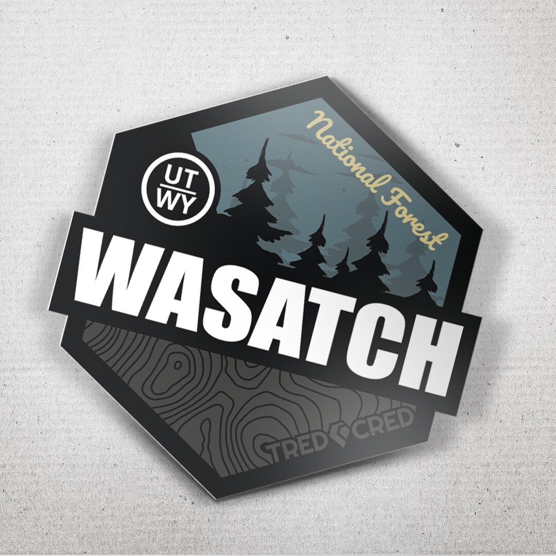 Sticker: Wasatch National Forest - Etsy