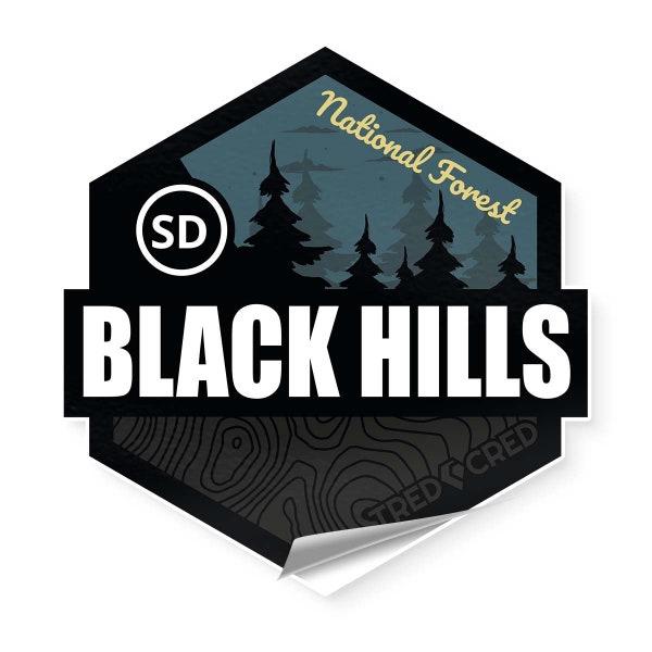 Black Hills National Forest Sticker - Etsy