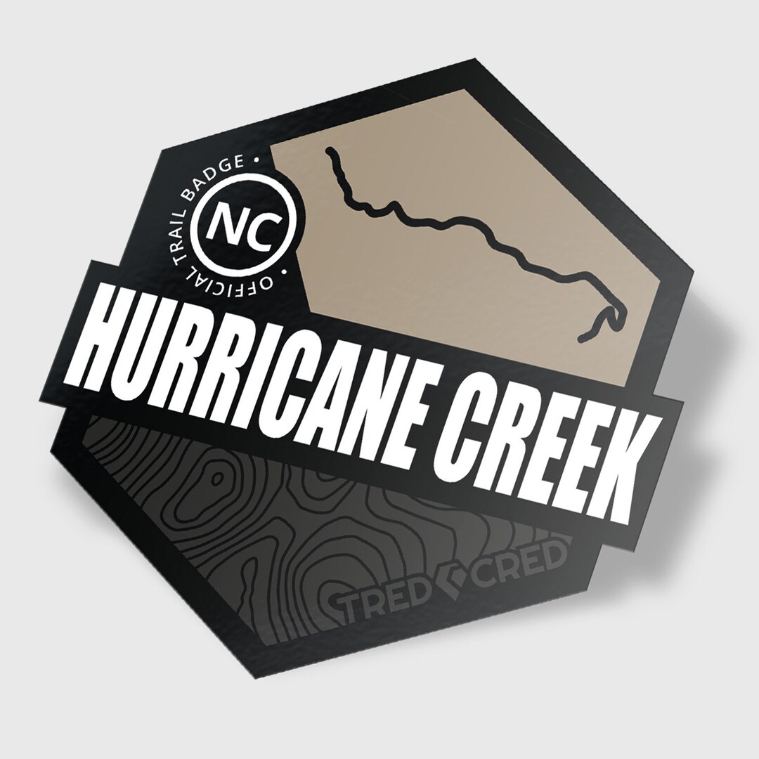 Sticker: Hurricane Creek Trail - Etsy
