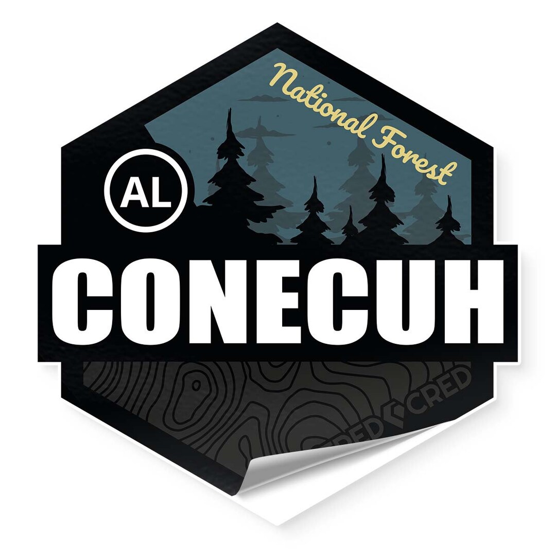 Sticker: Conecuh National Forest - Etsy