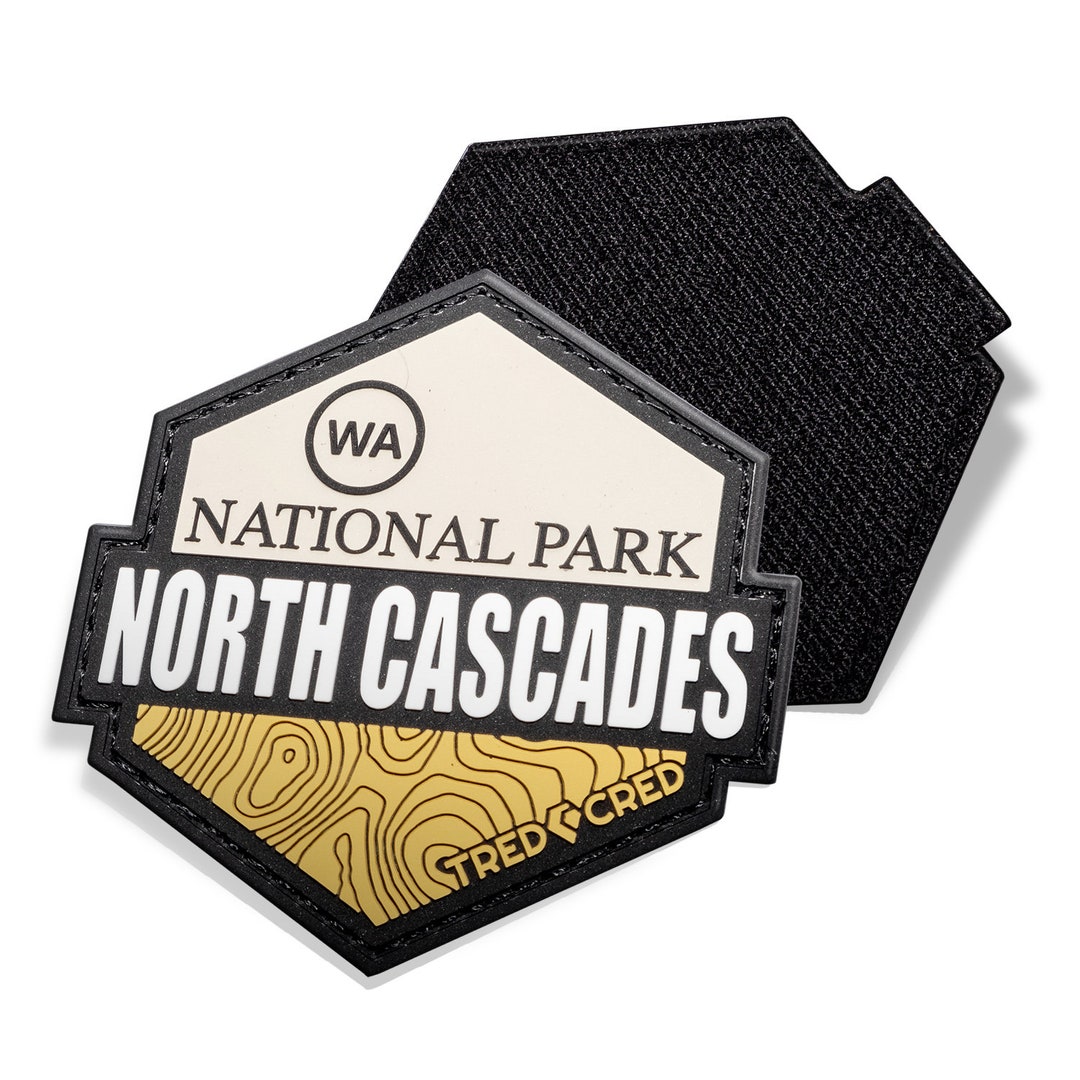 Patch (pvc): North Cascades National Park - Etsy
