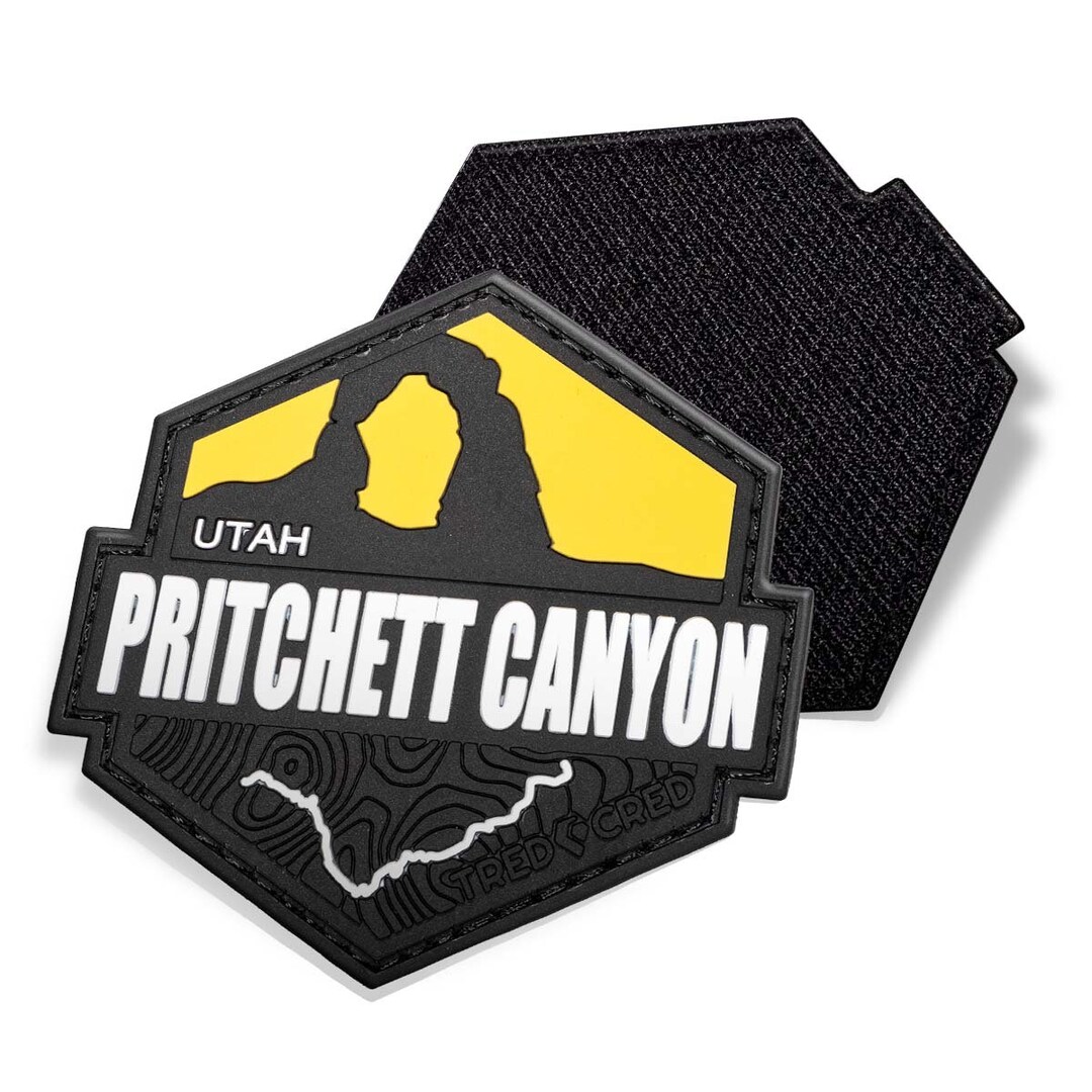 Patch (pvc): Prichett Canyon - Etsy