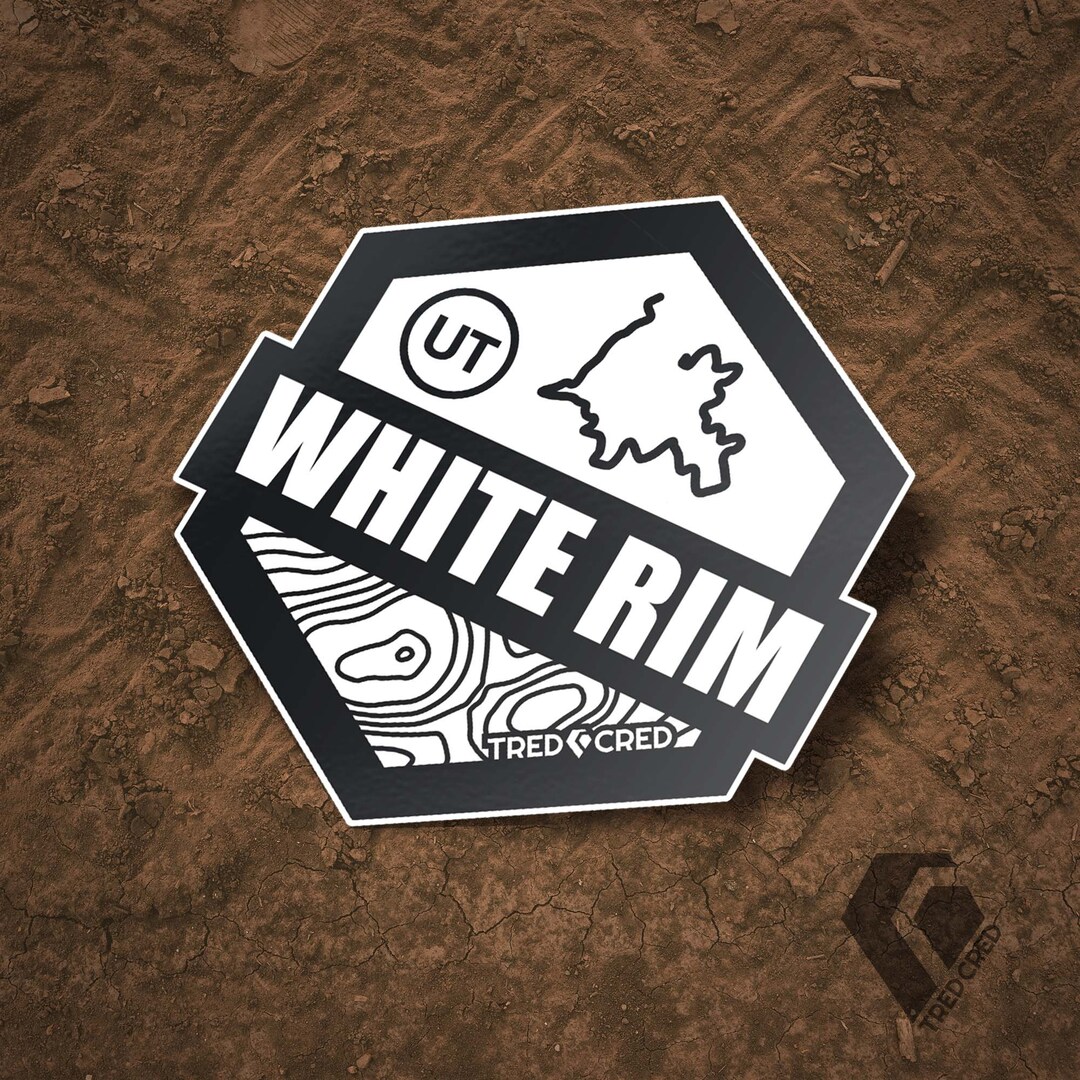 Sticker: White Rim Mtn. Bike Trail - Etsy