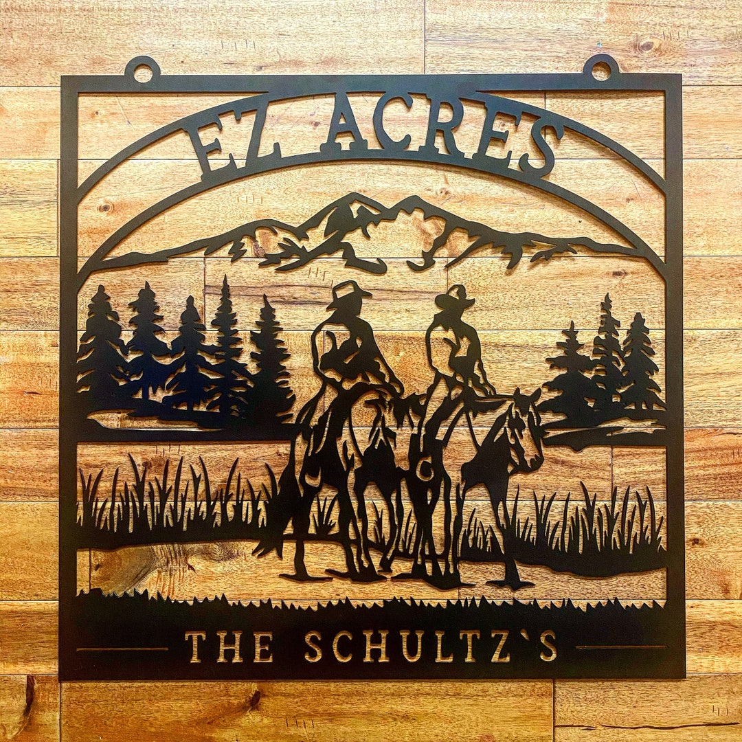 Horse Sign, Custom Horse Sign, Outdoor Horse Sign, Horse Stable Sign ...