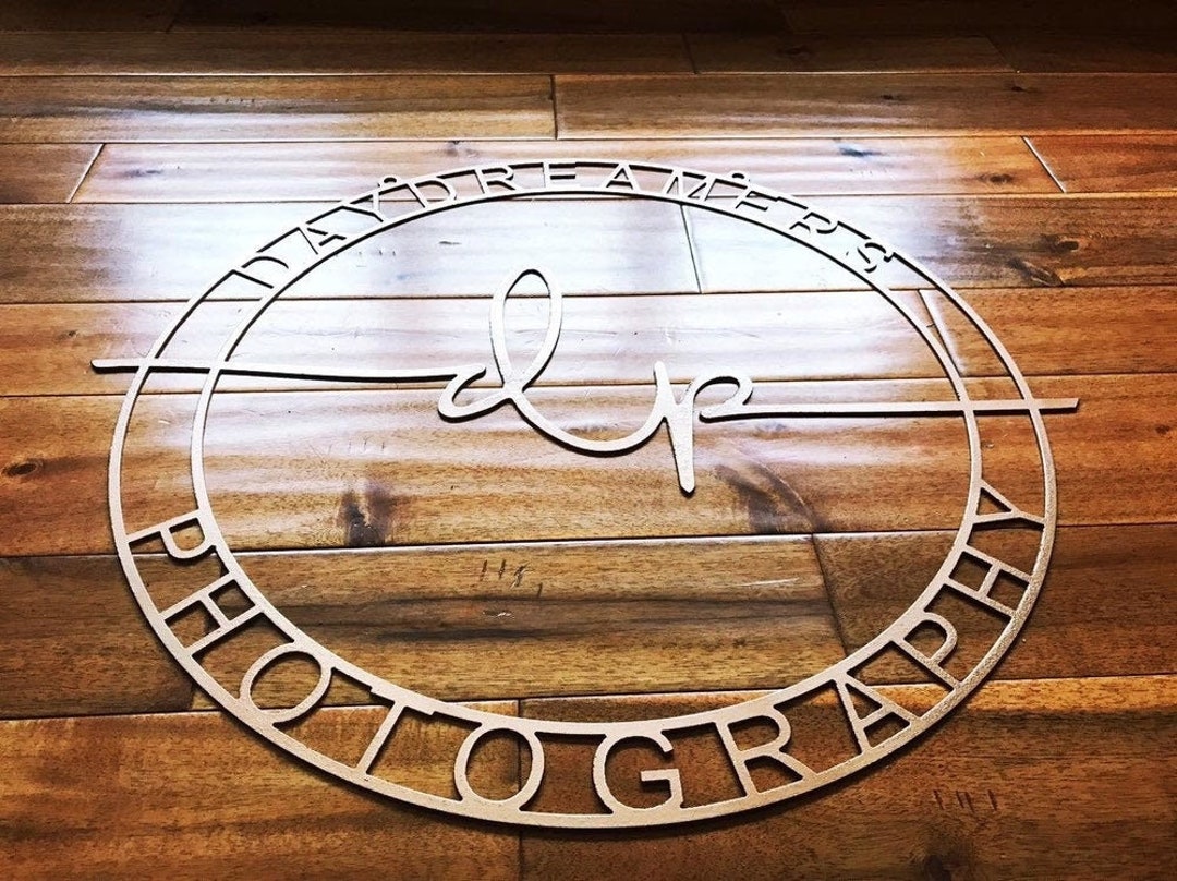 Metal Business Logo Sign, Custom Steel Signage, Outdoor Waterproof ...