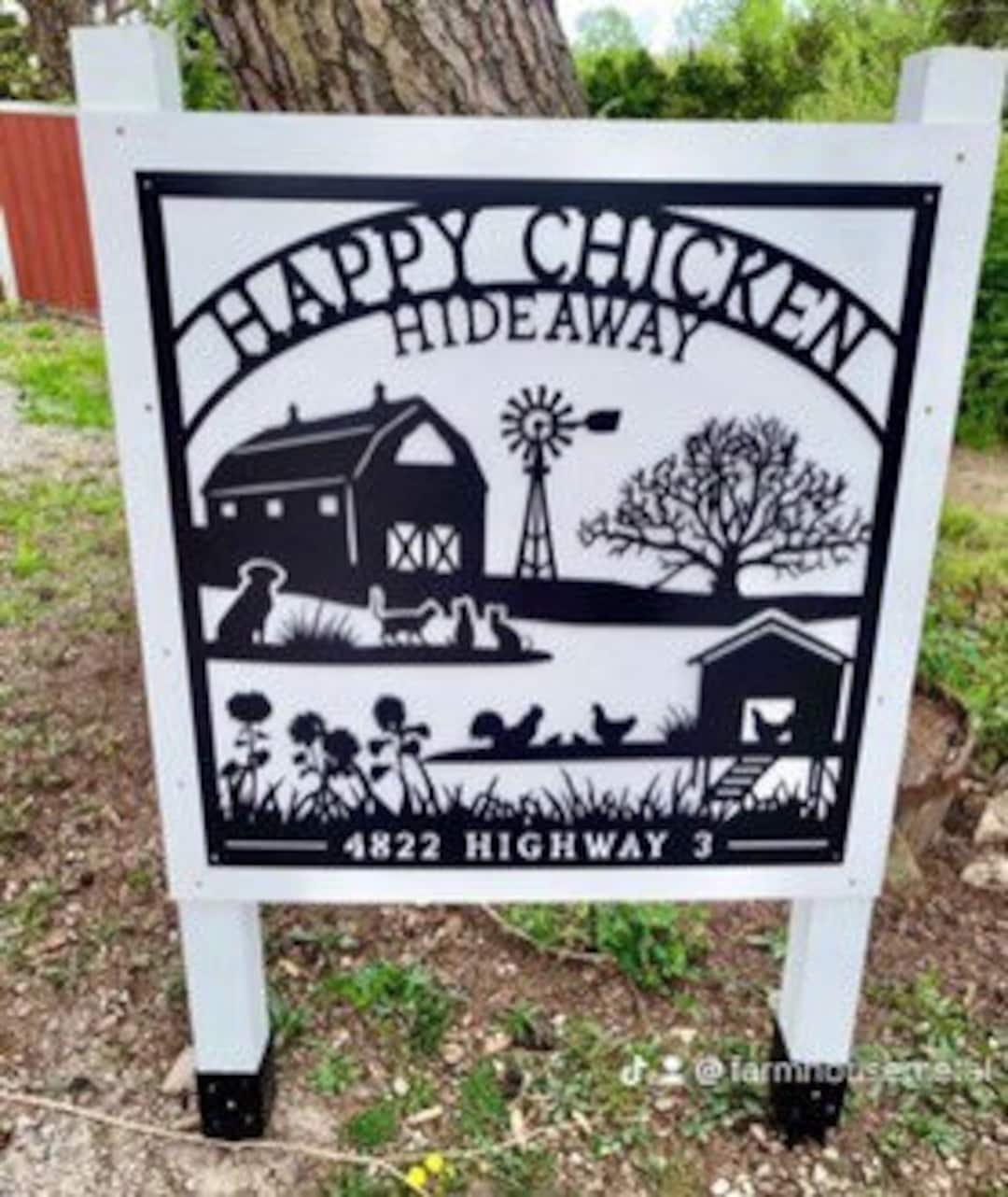 Customized Metal Farm Sign, Custom Metal Ranch Sign, Farm Sign, Ranch ...