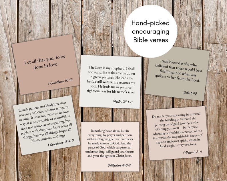 Editable Christian Prayer Board Kit, Bible Verse Cards (digital ...