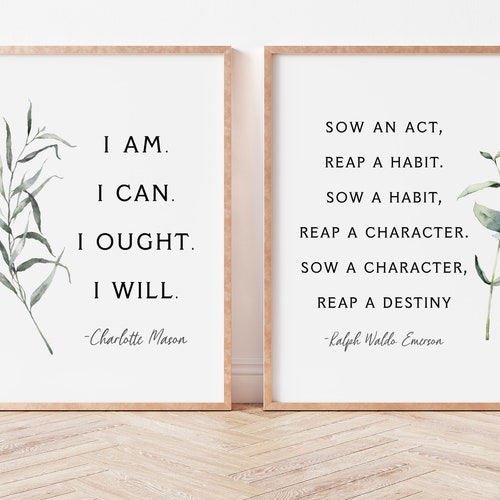 Charlotte Mason Quote III // Printable | Etsy