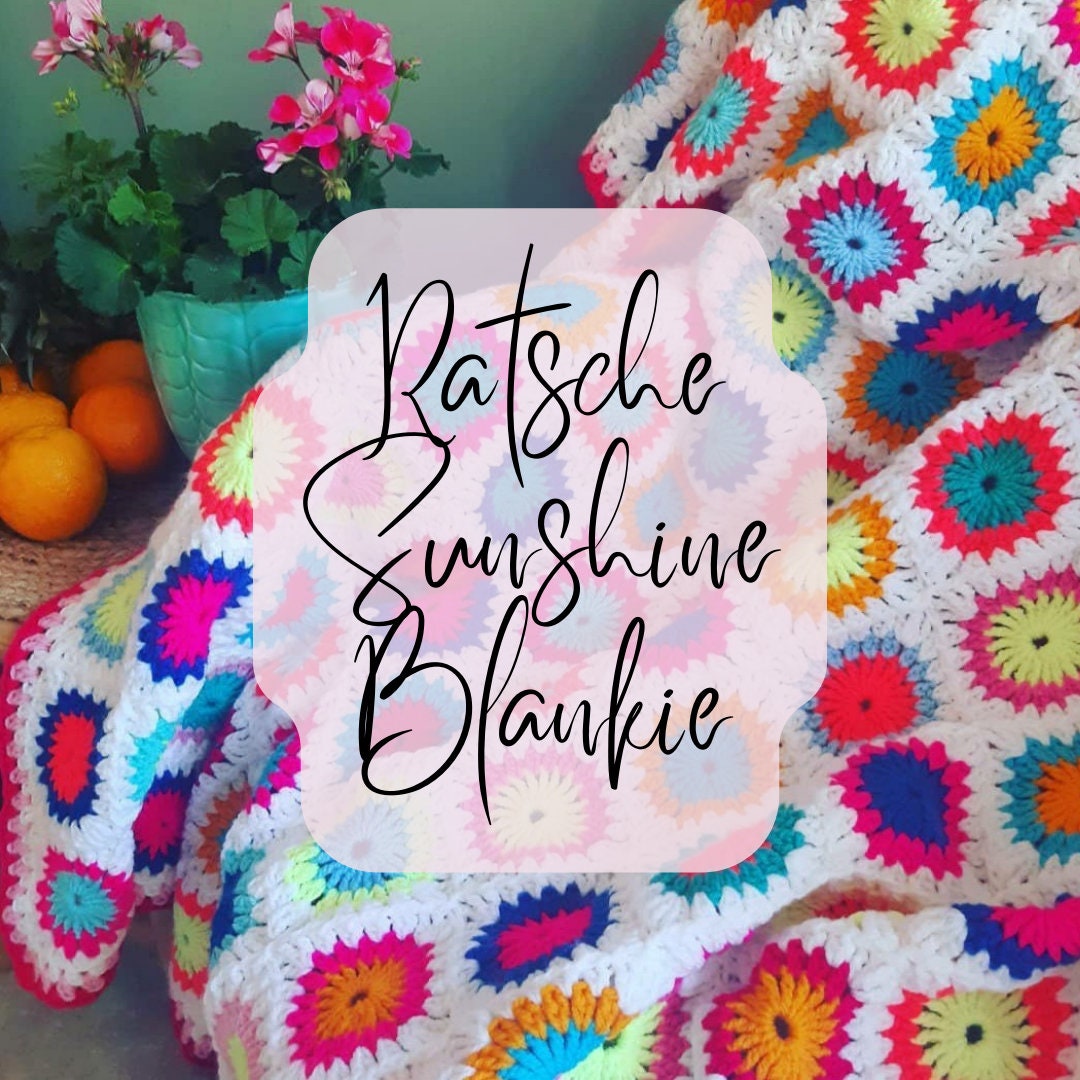 Ratchet Sunshine Blankie tutorial in English With Pics and Explanations ...