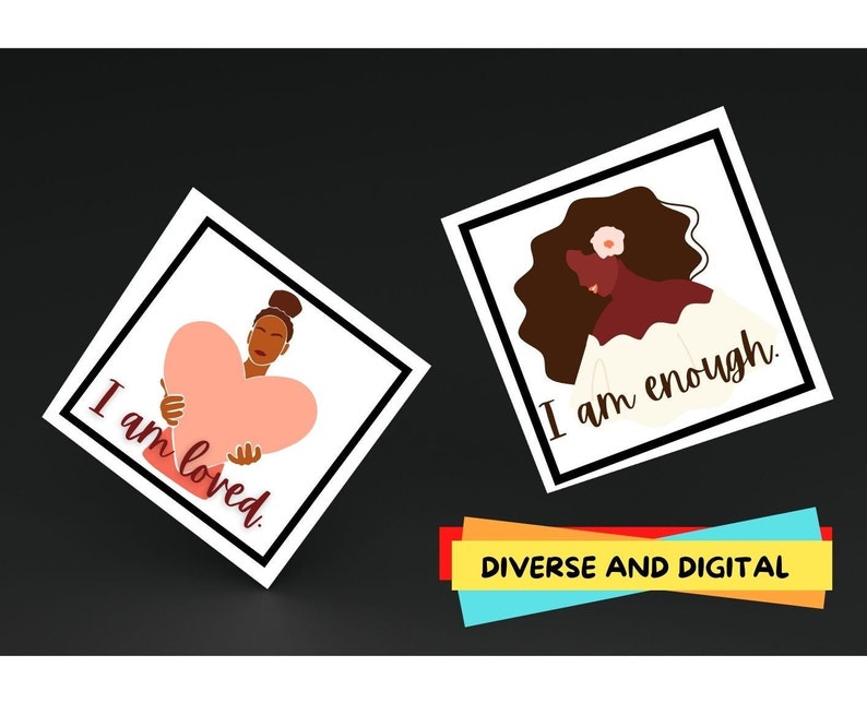 Affirmation Cards for Black Women | Positive Affirmation Cards ...