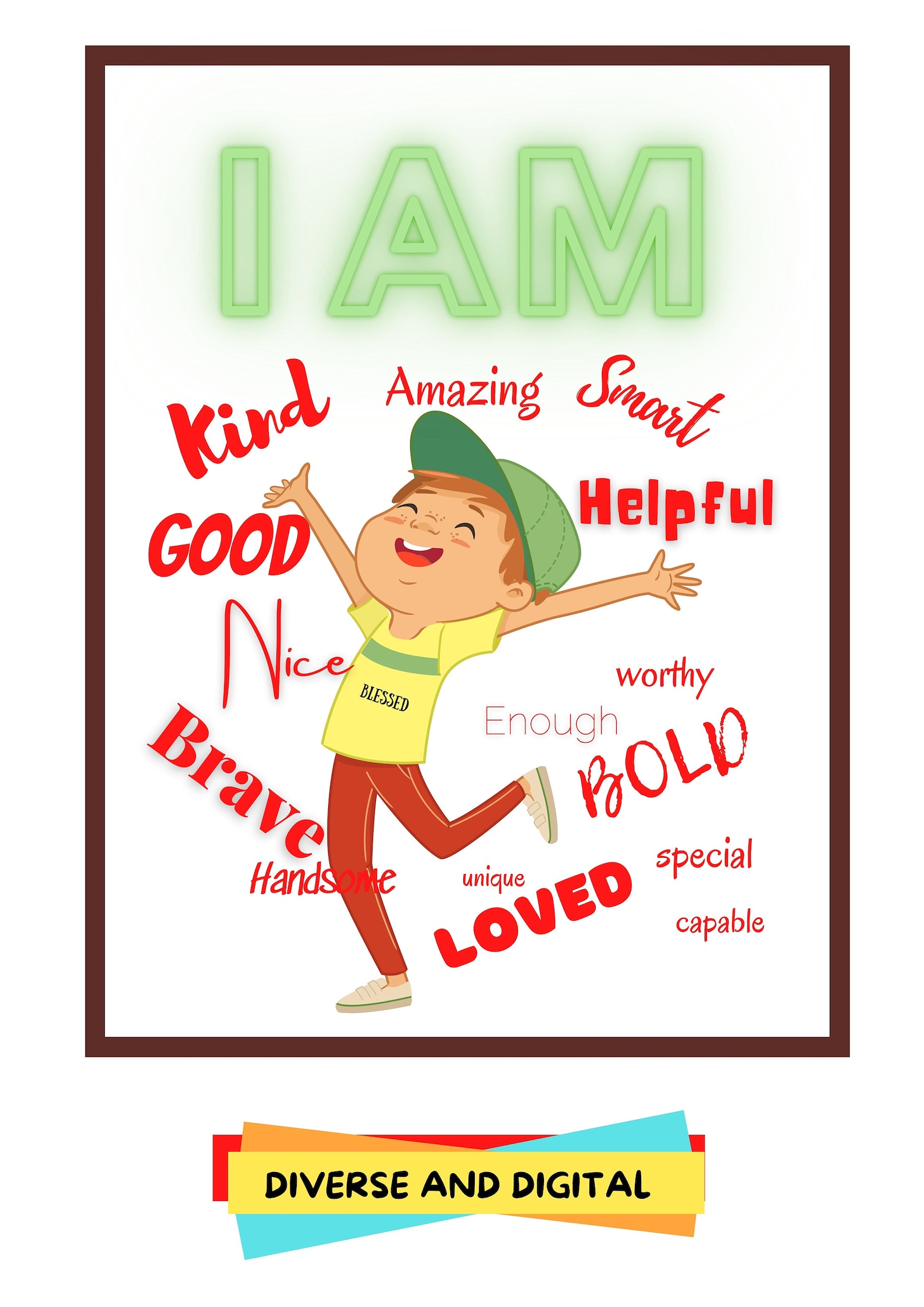 Boy Affirmations | Positive Affirmations for Son | Kids Affirmation ...