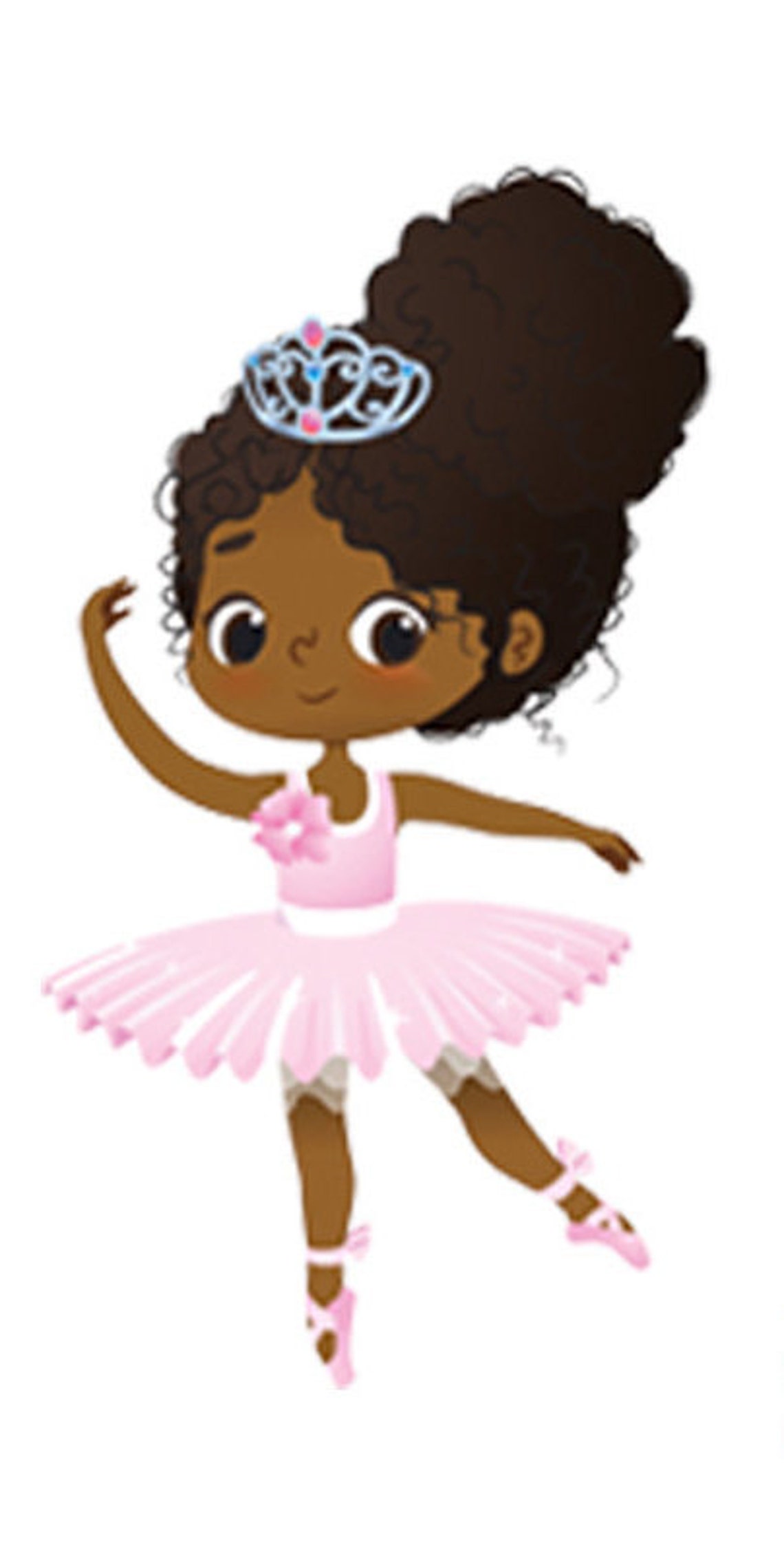 African American Ballerina Art | Black Girl Nursery Wall Decor | Ballet ...