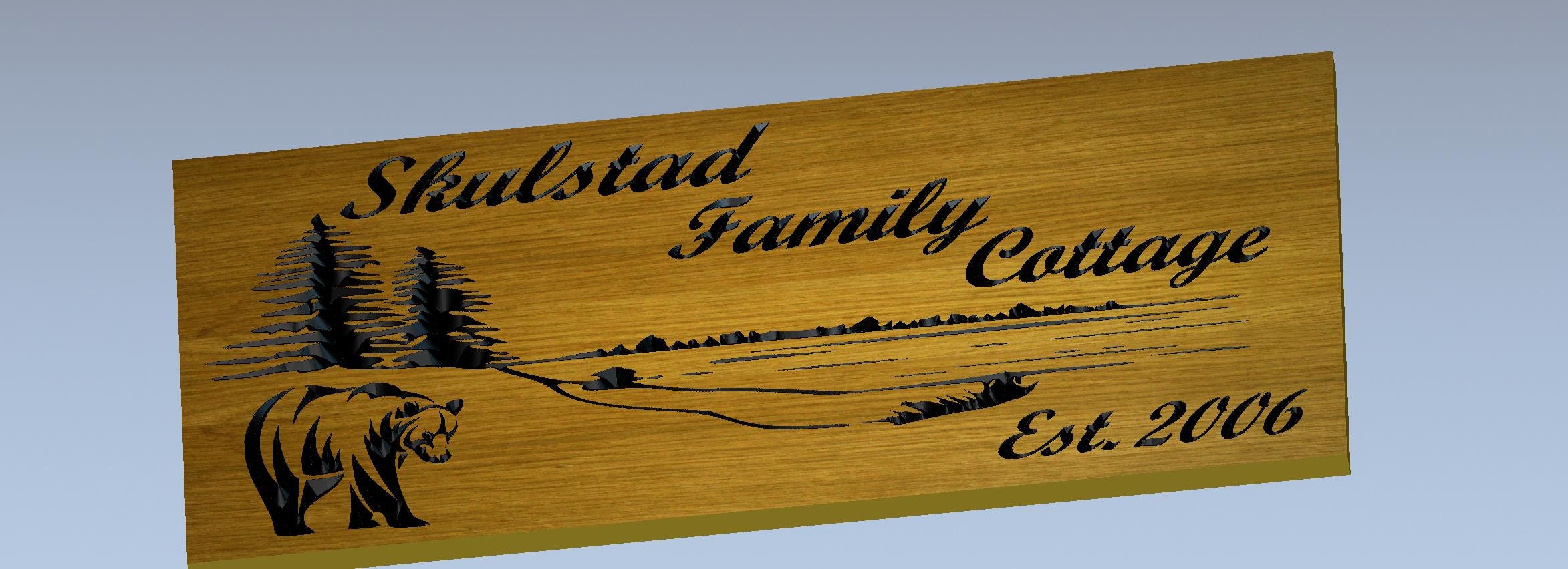 custom sign made to order sign- home decor, tree carved