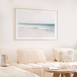 Beach Wall Art Digital Download - Ocean Printable Art - Coastal Wall ...