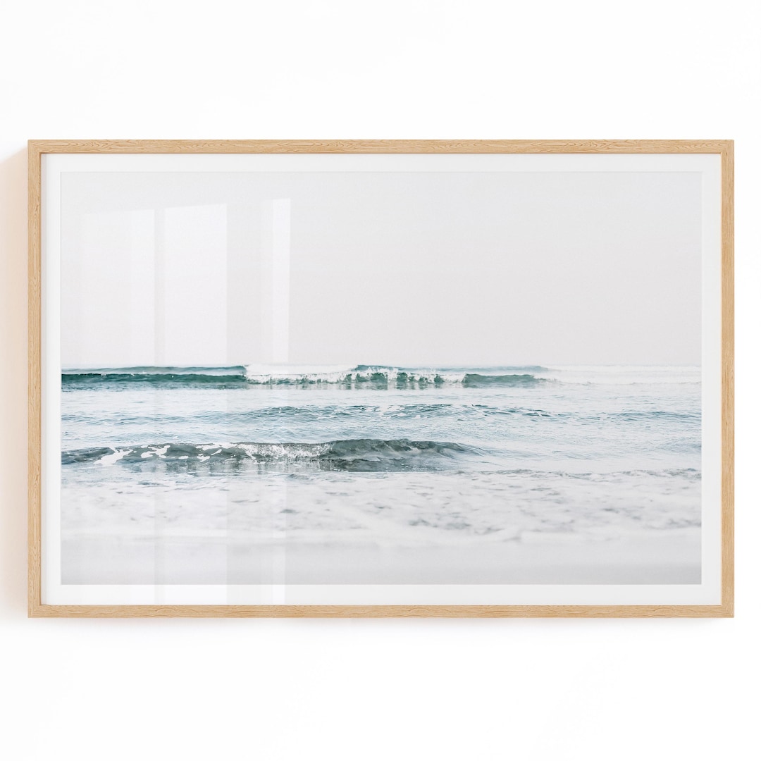 Ocean Water Print Digital Download, Coastal Wall Art, Beach Theme Art ...
