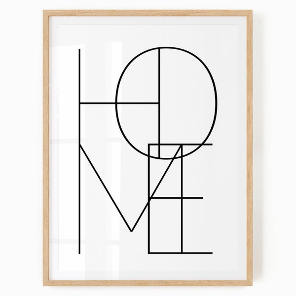 Modern Word Art - Etsy