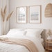 Muted Beach Prints Set of 2, Modern Coastal Art, Pastel Beach Wall Art ...