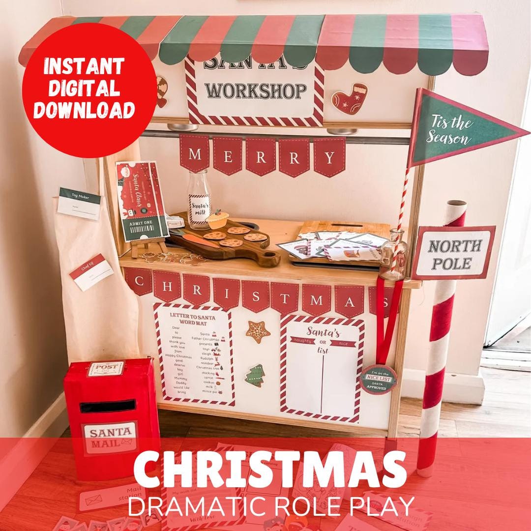 Christmas Workshop Dramatic Role Play - Etsy