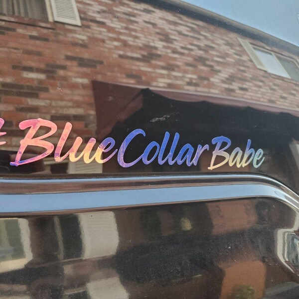 Blue Collar Stickers - Etsy