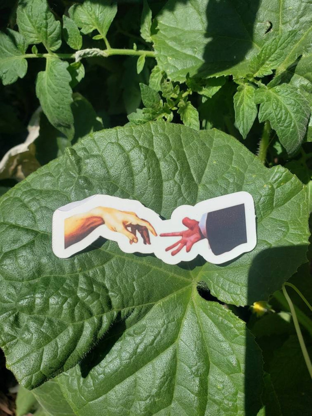 Scary Movie Strong Hand Sticker - Etsy