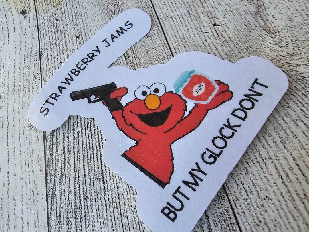 Strawberry Jams but My Glock Don't Sticker - Etsy