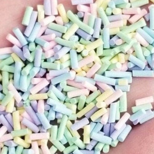 100g Poker Shape Polymer Clay Sprinkles Hot Soft Clay | Etsy