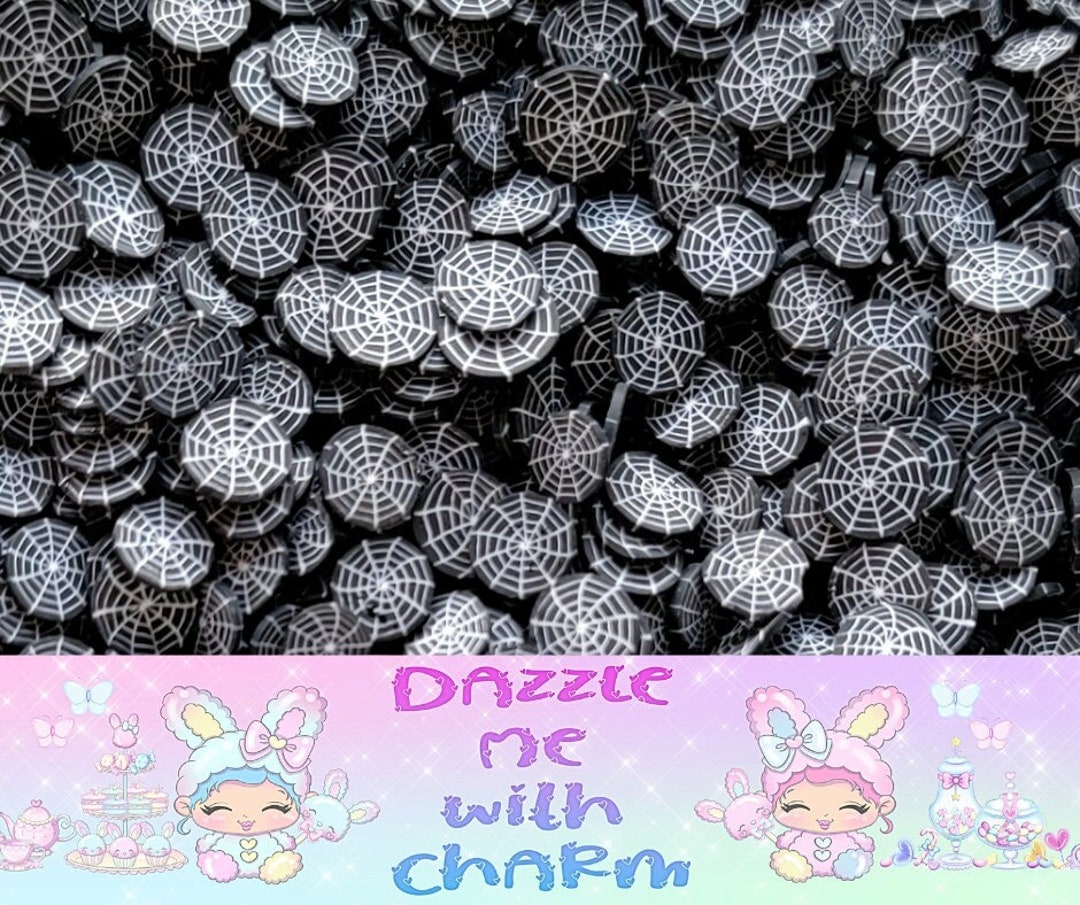 SPIDER WEB Polymer Clay Sprinkles Halloween Sprinkles Mix - Etsy